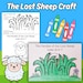 The Lost Sheep Bible Story Craft Printable for Kids Sunday School ...