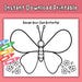 Design Your Own Butterfly Coloring Activity Page for Kids, Decorate A ...