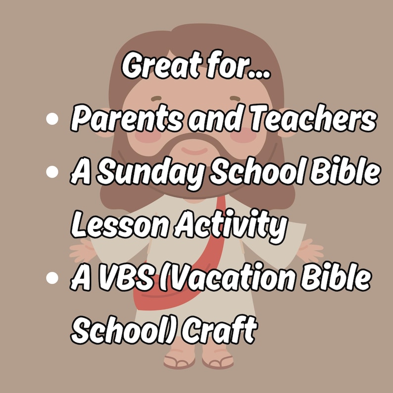 Church Fan Craft for Kids Sunday School Bible Lesson, Printable Color ...