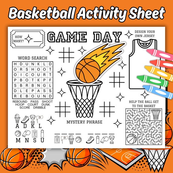 Basketball Worksheets