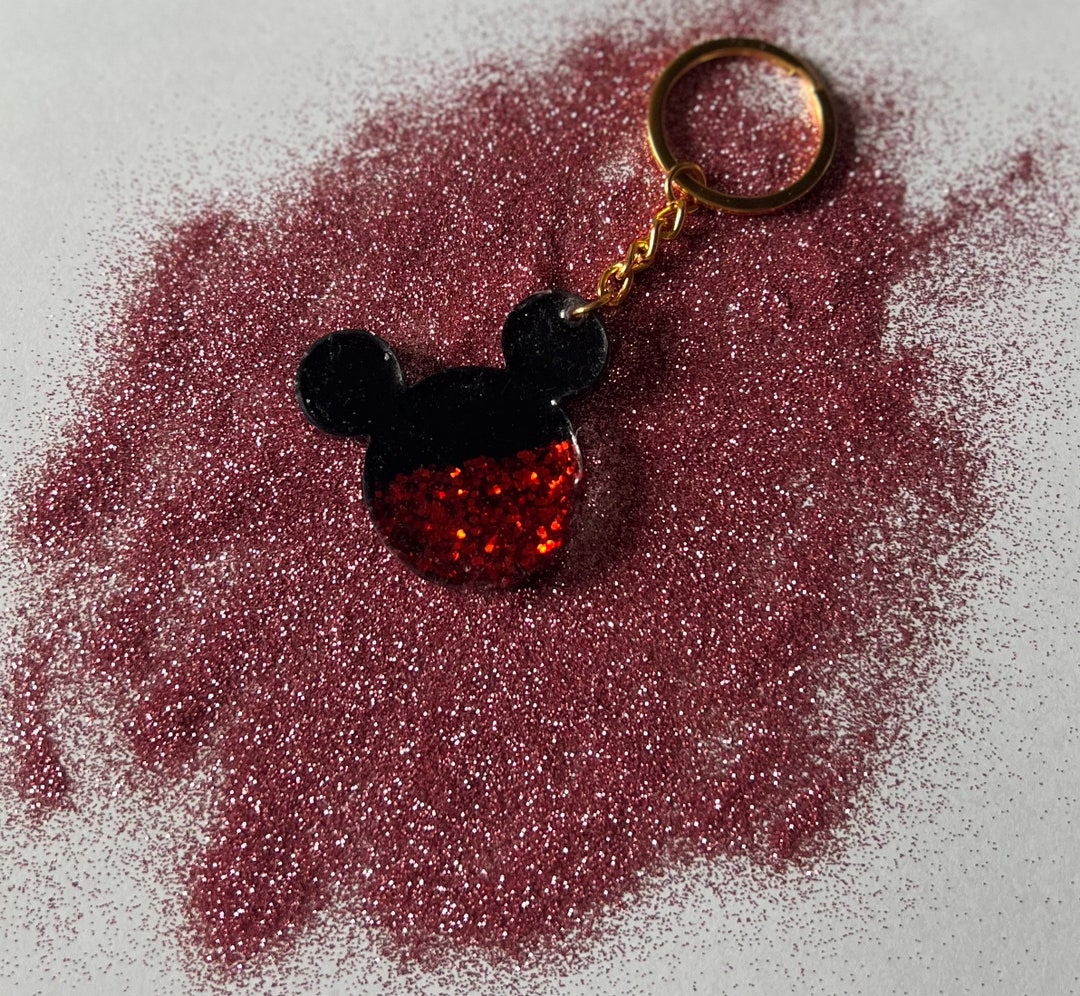Mickey Mouse Keychain - Etsy