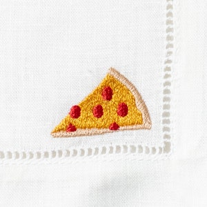Taco, Cheeseburger, Pepperoni Pizza and Hotdog Collection | 100% Linen ...