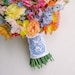 Custom Embroidered Bouquet Wrap With Single Letter Vine Monogram ...