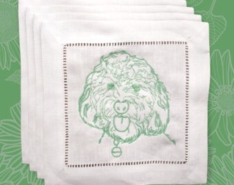 Custom Napkins Dog - Etsy