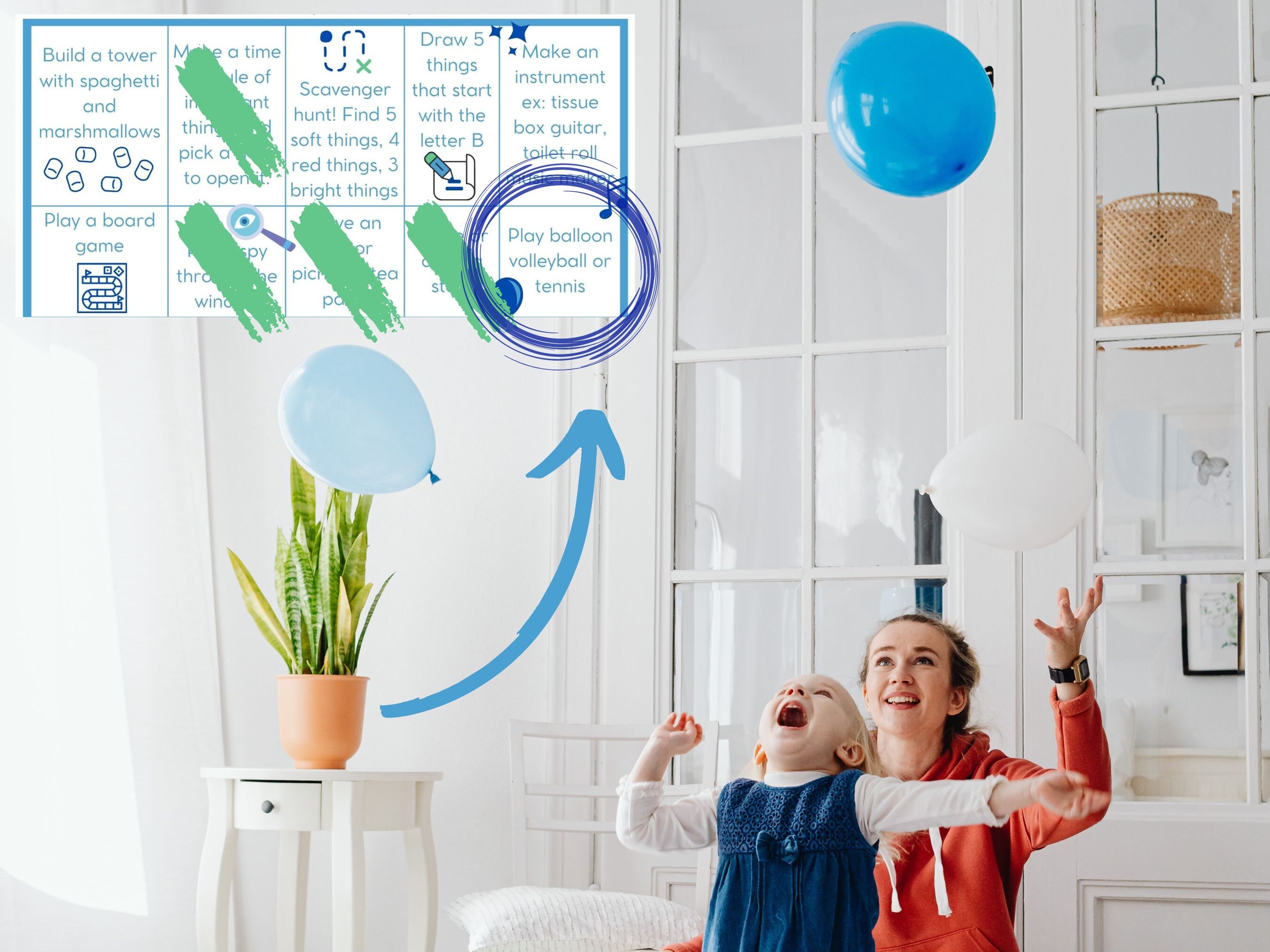 Printable Bingo Card Rainy Day Kids Activities digital JPG - Etsy