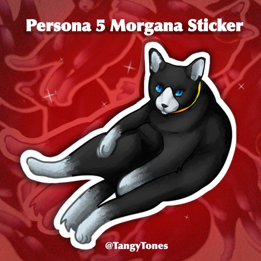 P5 Morgana Vinyl Sticker - Etsy