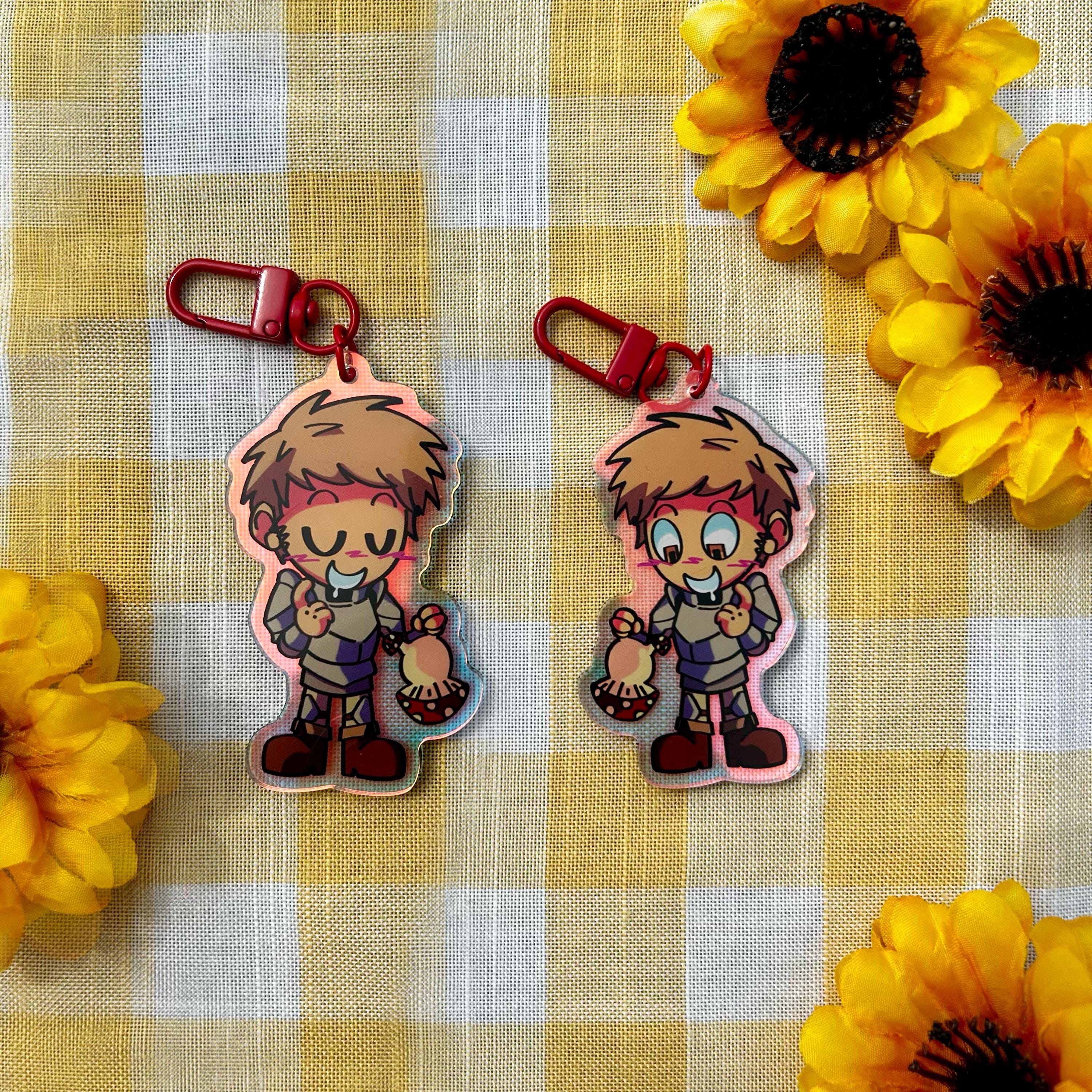 Dungeon Meshi Acrylic Keychain Charm 2.5 Inches - Etsy