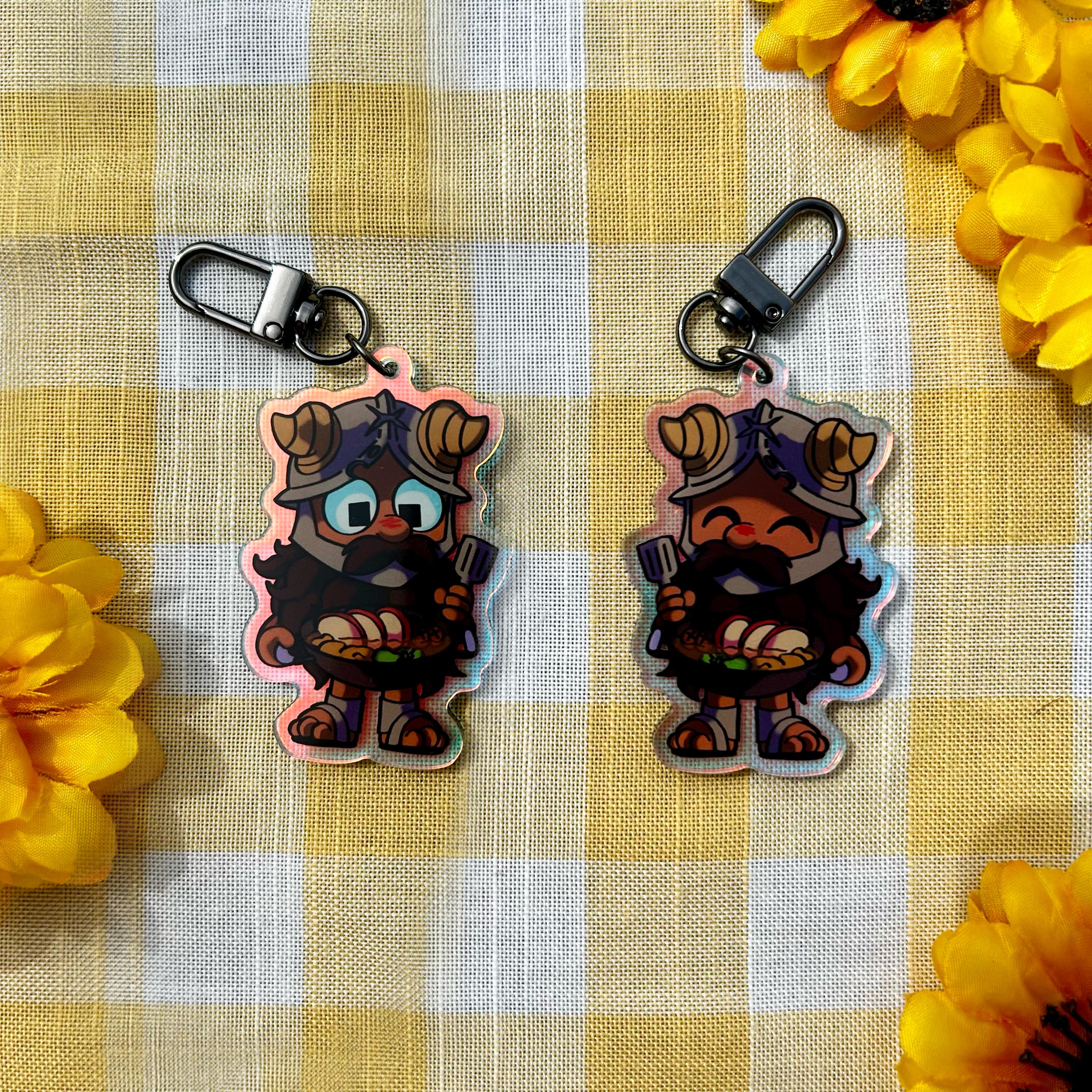 Dungeon Meshi Acrylic Keychain Charm 2.5 Inches - Etsy