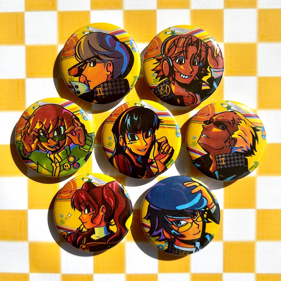 P4 Investigation Team Buttons - Etsy