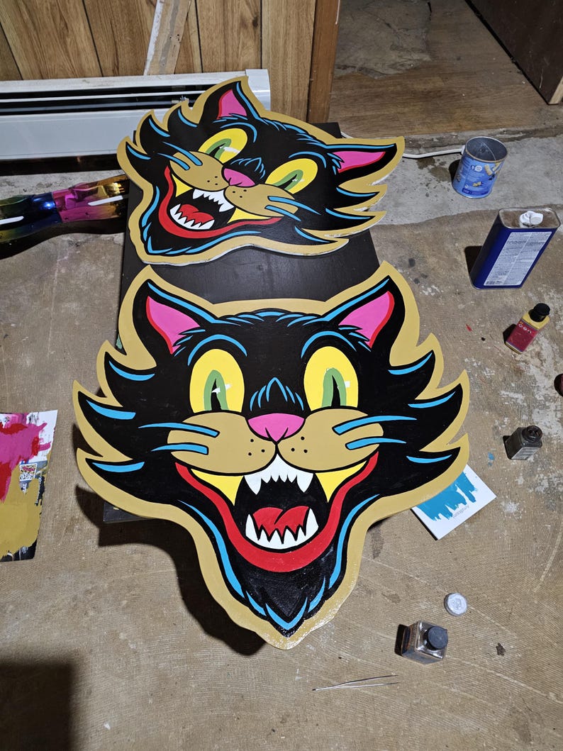 Cat Sign - Etsy