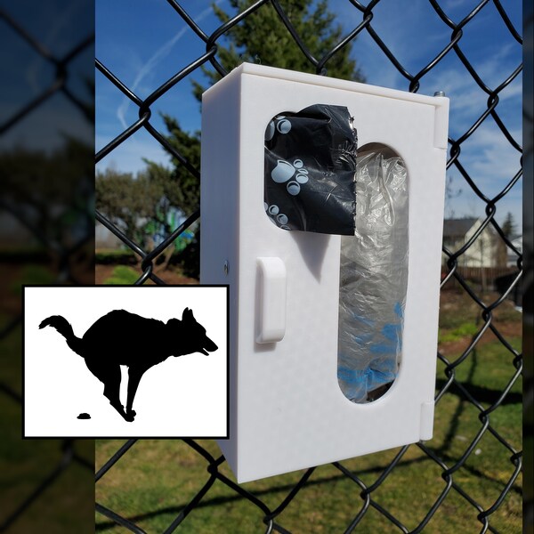 Wall Mount Dog Poop Dispenser - Etsy