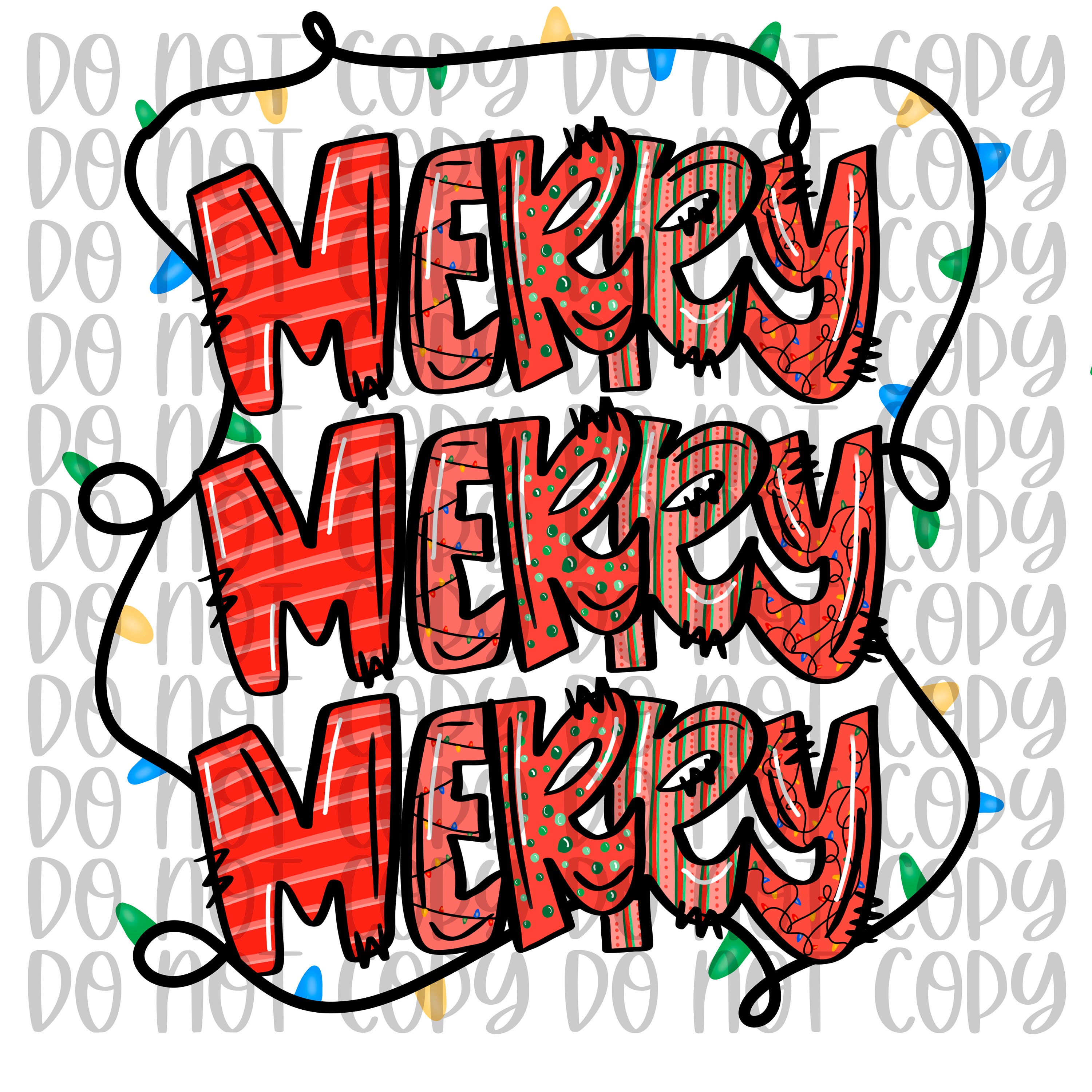 Merry PNG | Christmas Png | Merry Png | Christmas | Christmas Lights ...