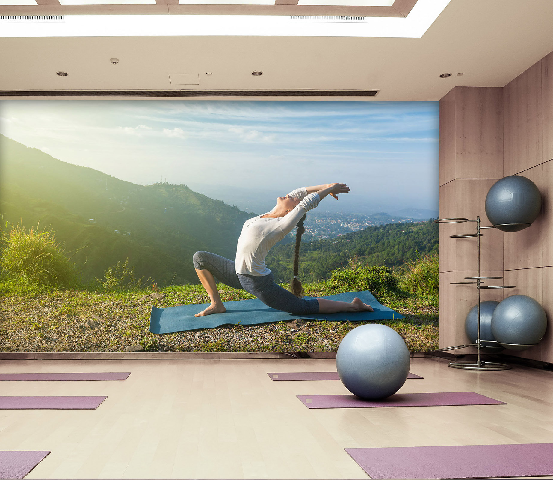 Yoga Nature Wallpaper