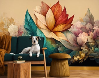 3D Elegant Pattern Art Tiles L305 Removable Wallpaper Self Adhesive ...