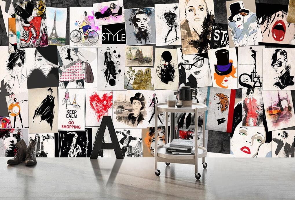 Keep Calm Collage Wallpaper