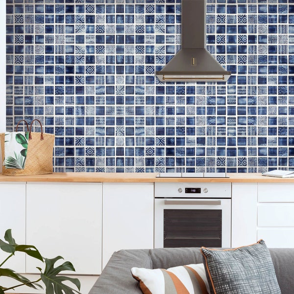 Large Tile Mural - Etsy