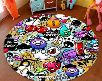 Emoji Bath Rug - Etsy