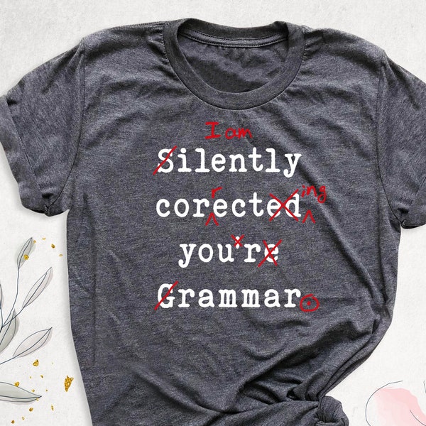 Funny Grammar Shirt - Etsy
