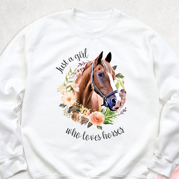 Horse Sweatshirt - Etsy