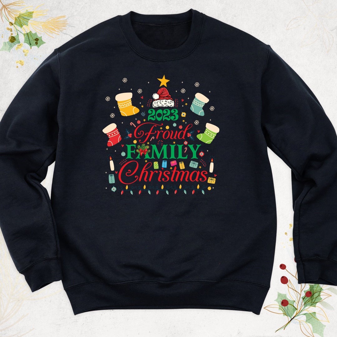 2024 Custom Christmas Family Sweatshirt, Family Christmas Longsleeve ...