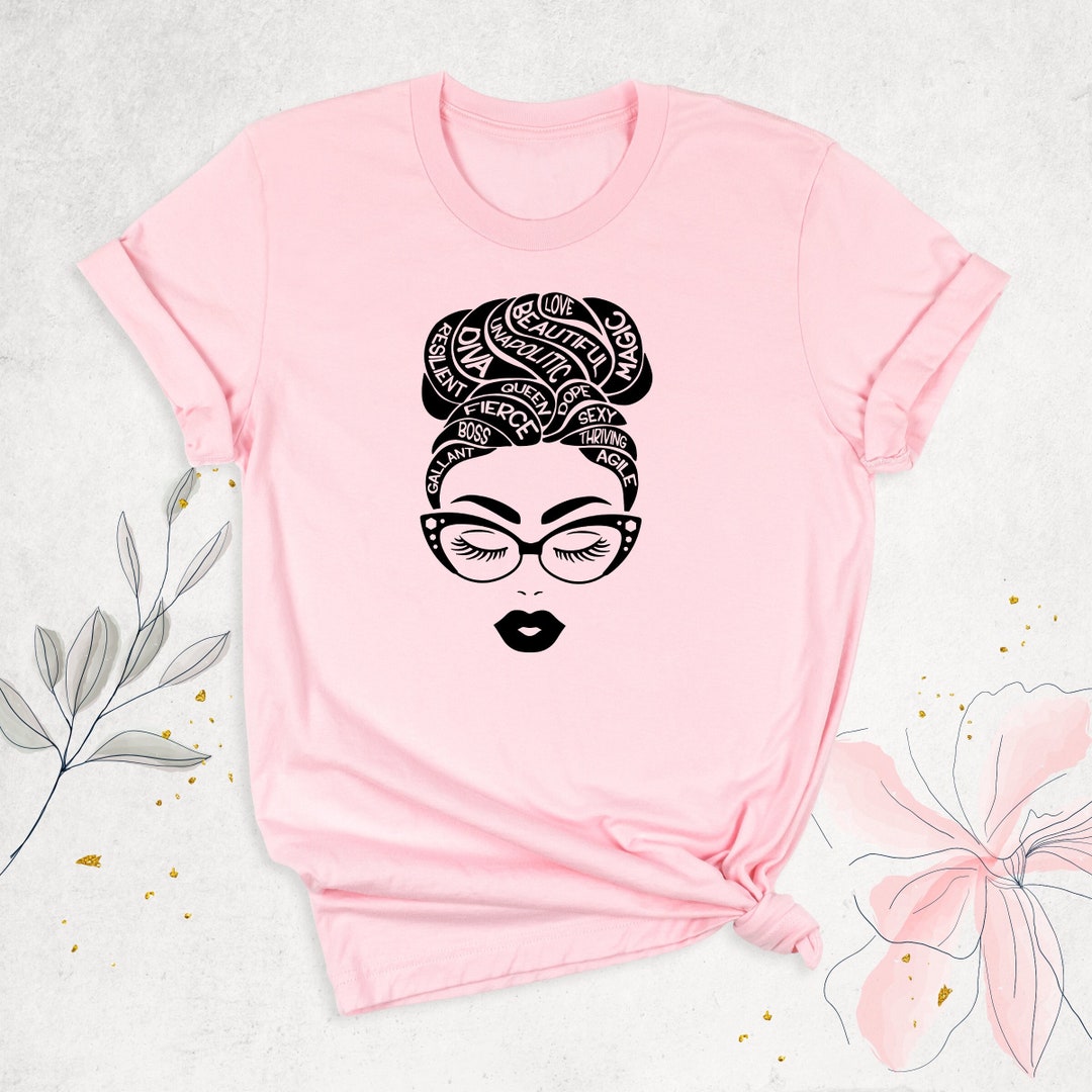 Black Queen Shirt, Afro Girl Shirt, Black Woman Shirt, Black Girl Gift ...