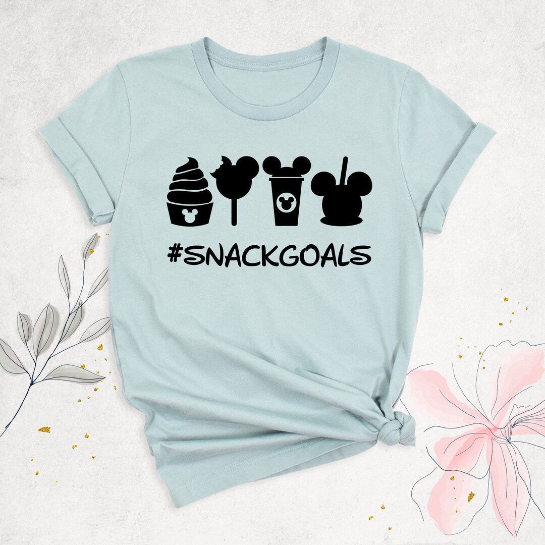 The Snacks Shirt, Disney Vacation Shirt, Snack Goals Shirt, Disney ...