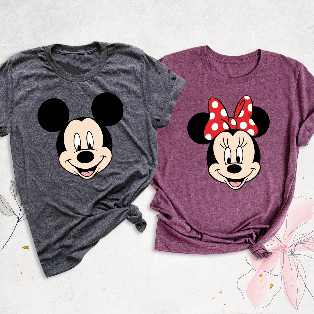 Disney Mickey Minnie Mouse Matching Shirt, Family Vacation Disneyland ...