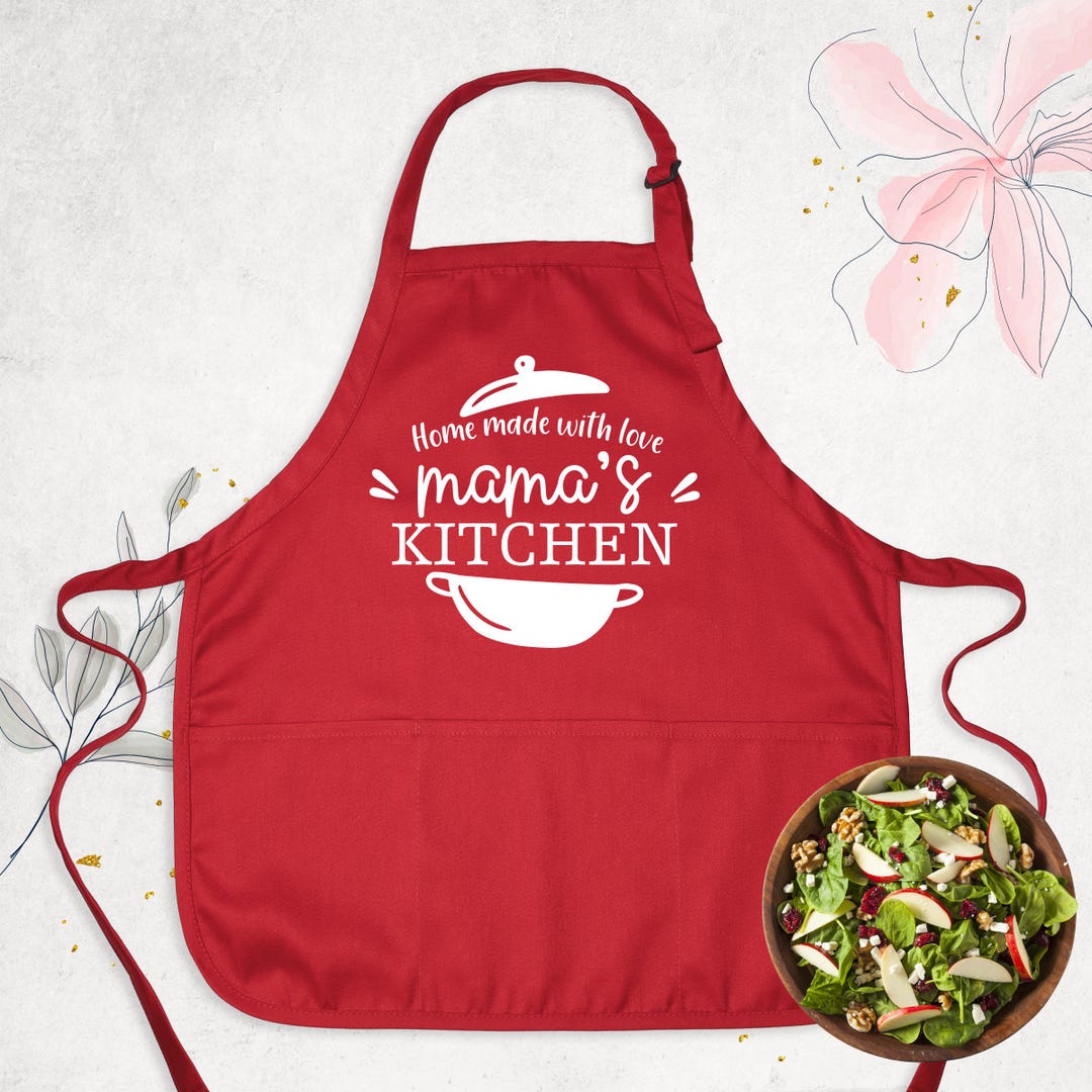 Custom Mama Grandma Apron Mothers Day Gift Aprons, Mommy's Kitchen ...