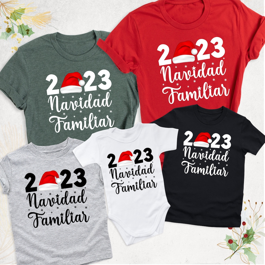 Spanish Family Christmas Shirts, Feliz Navidad Family Shirt, Xmas ...