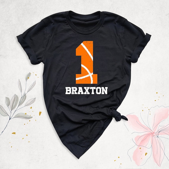 Basketball Number T-shirt Custom Number Shirt Birthday Gift - Etsy