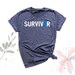 Colon Cancer Awareness Shirt, Support Squad Cancer Tshirt, Blue Ribbon ...