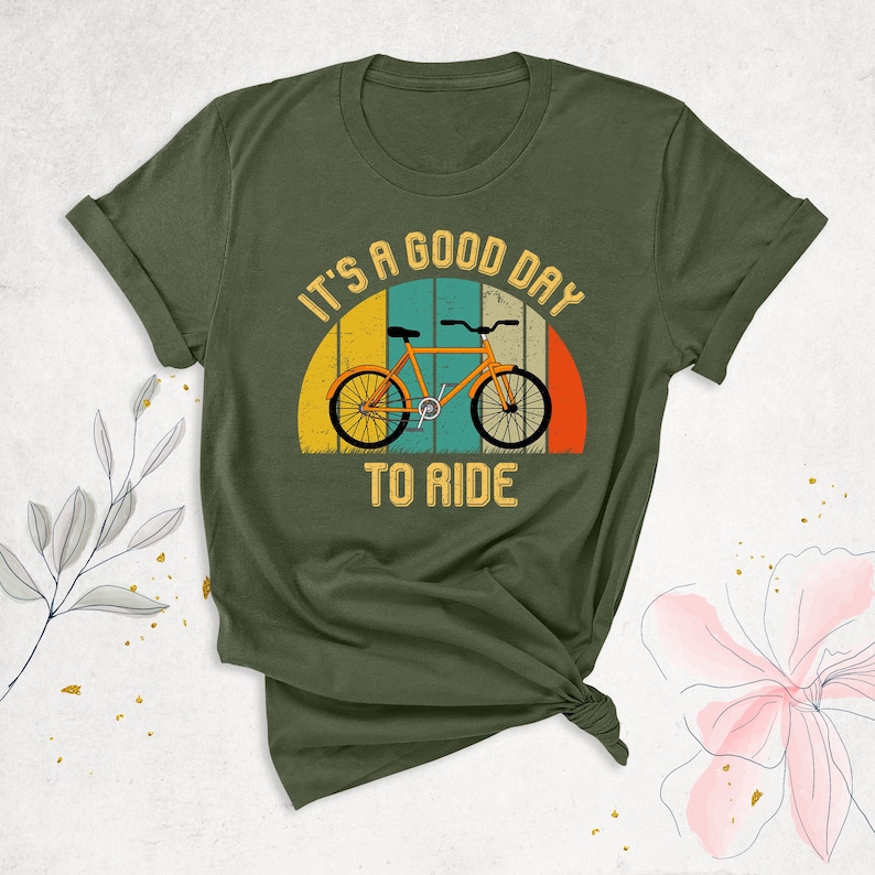 Bicycle Shirt, It's A Good Day to Ride Shirt, Cycling Shirt, Bike Rider ...