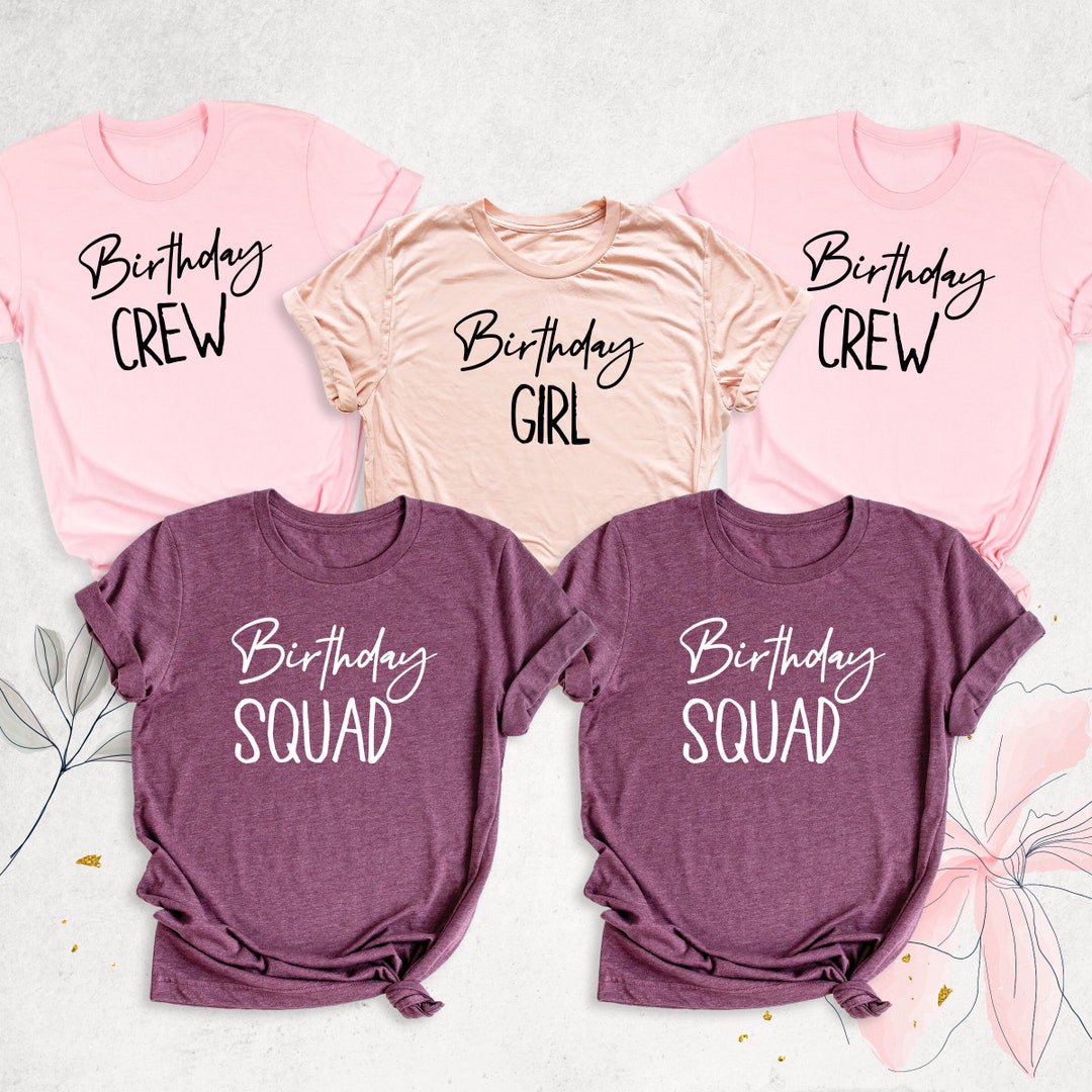 Matching Birthday Party Shirt, Custom Girls Birthday Shirts, Birthday ...