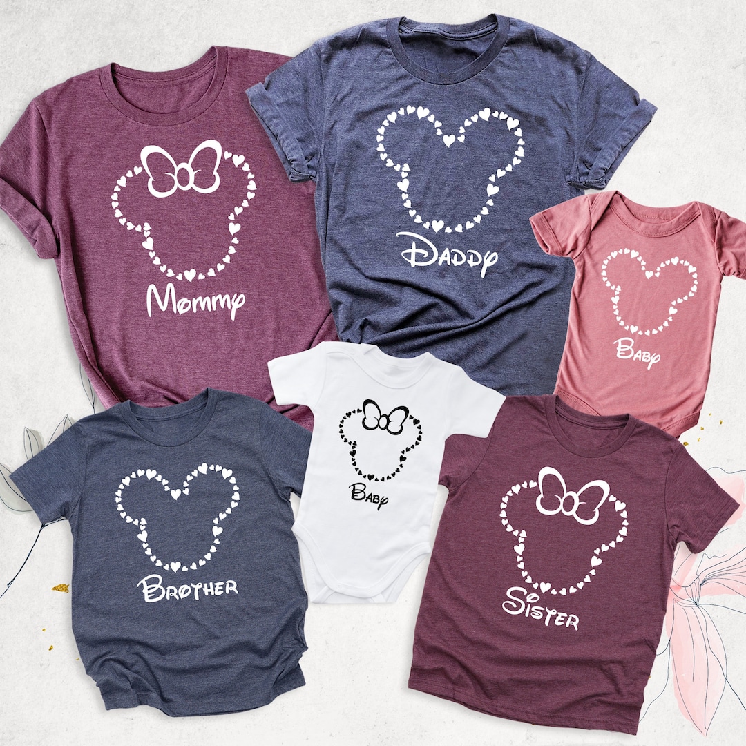 Personalized Disney Shirt, Disney Family Matching Shirt, Disneyworld ...