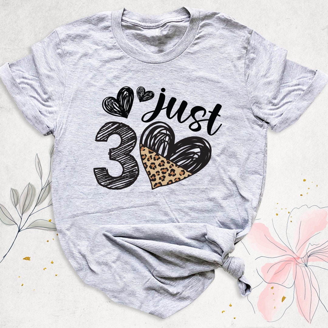 30th Birthday Party Shirt, Thirtieth Birthday Women Shirt, 30th ...