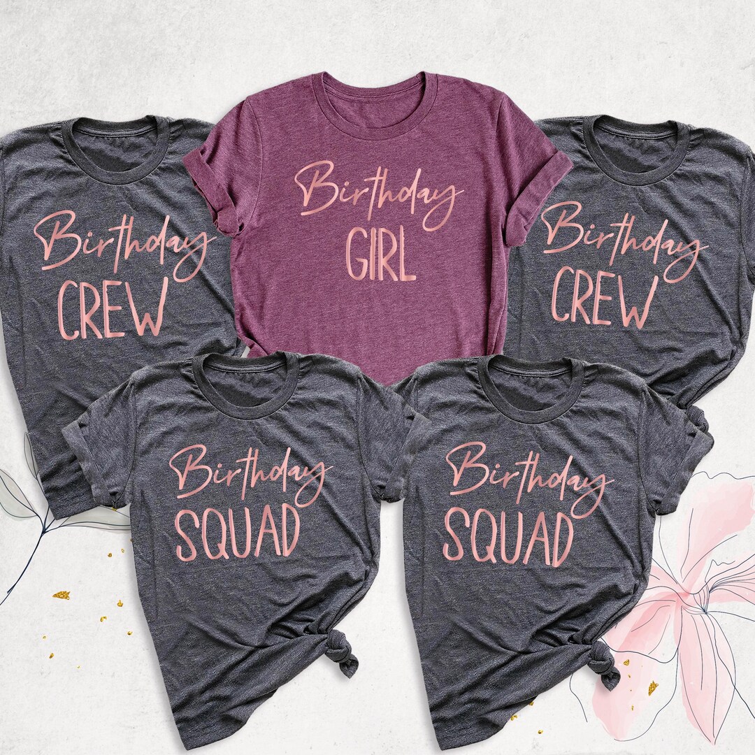 Birthday Girl Shirt, Family Birthday Crew Shirt, Birthday Queen Shirt ...