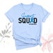 Colon Cancer Awareness Shirt, Support Squad Cancer Tshirt, Blue Ribbon ...