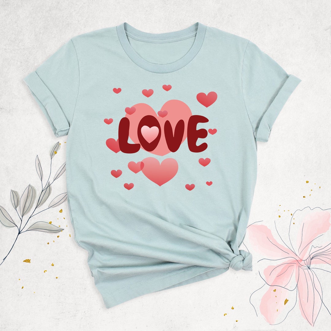 Mom Baby Matching Love Valentines Day Shirt, Valentines Day Gift Tee ...