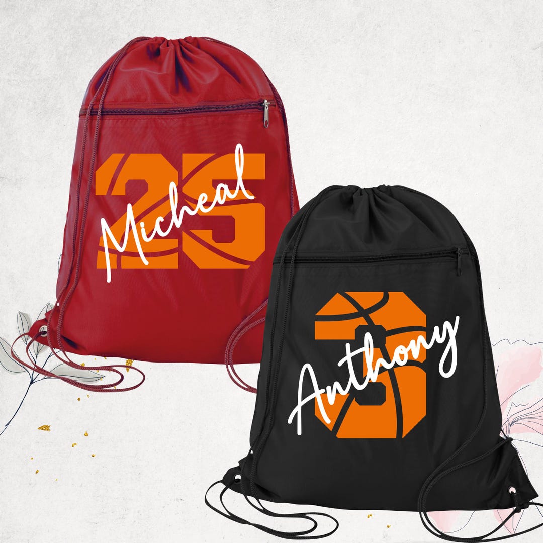 Custom Basketball Player Bag, Sports Bag Backpack, Basketball Lover ...