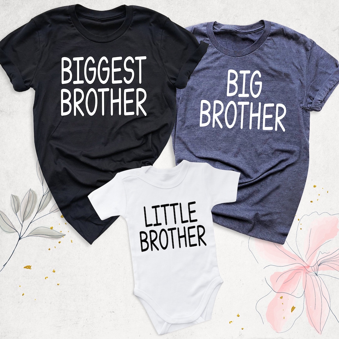 Matching Brother Shirt, Big Bro Kids Shirt, Little Brother Shirt, Big ...