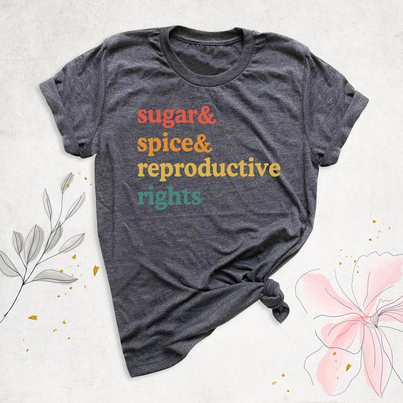 Sugar Spice and Reproductive Rights Shirt Pro Choice Shirt - Etsy