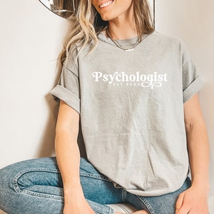 Psychologist Shirt 2023 , Psychology Shirt, Comfort Color Shirt ...