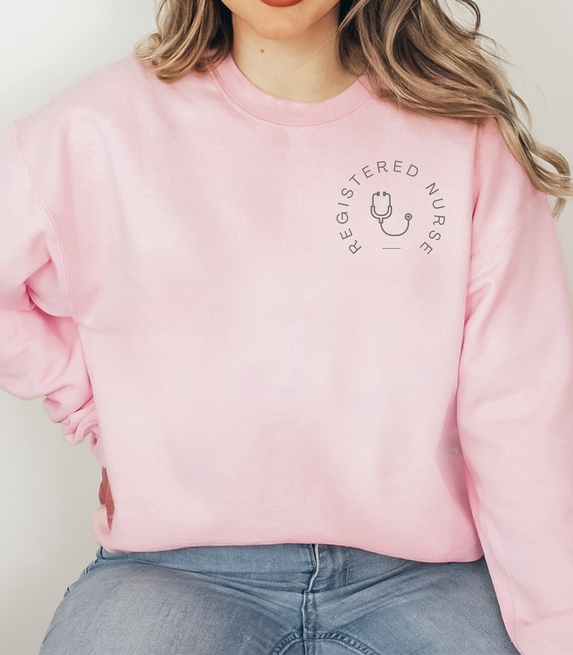 RN Sweatshirt; Stethoscope Nurse Sweatshirt; RN Shirt; RN Graduation ...