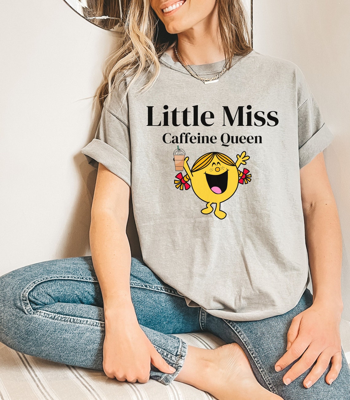 Little Miss Caffeine Queen Mom Shirt Little Miss Nurse - Etsy