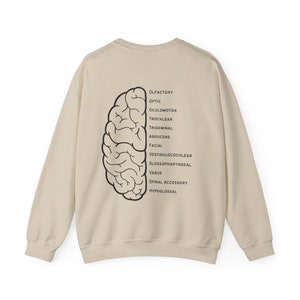 Neuro Custom Sweatshirt; ICU Nurse Brain Sweatshirt; Neurologist ...