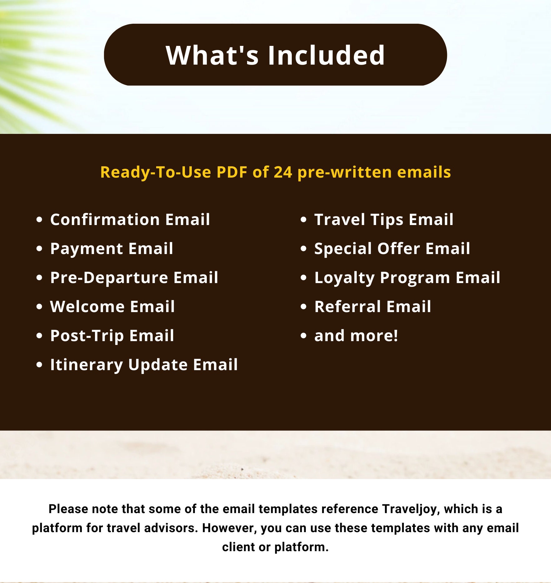 Travel Agent Email Templates: 25 Pre-written Emails - Etsy