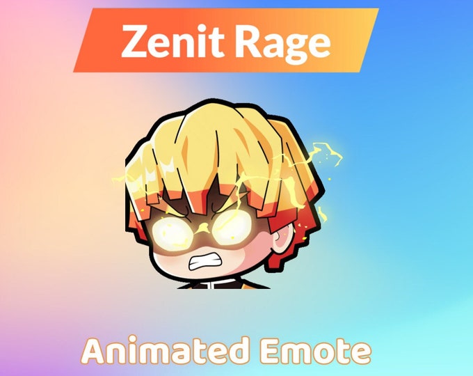 Thunder Slayer Animated Emote for Twitch - Twitch Emotes, Animated ...