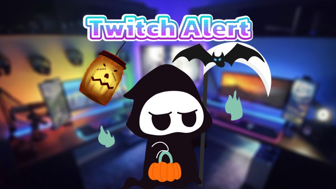 Halloween Alert Pack - Animated Stream Alerts, Horror Alerts, Reaper ...
