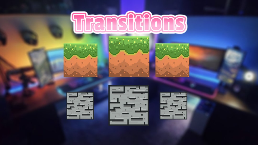 Pixel Crafting Transition V3 - Twitch Minecraft Transition, OBS ...