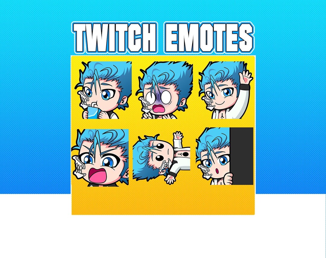 Sword Art Online Emote Pack for Twitch - Anime Emotes, Sword Art Online ...